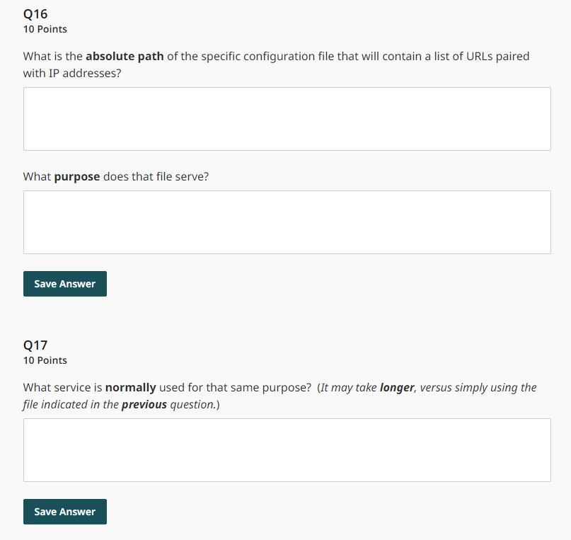 Solved What is the absolute path of the specific | Chegg.com