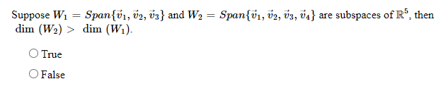 Solved = Suppose W1 = Span{ū1, őz, v3} and W2 = Span{ū1, V2, | Chegg.com