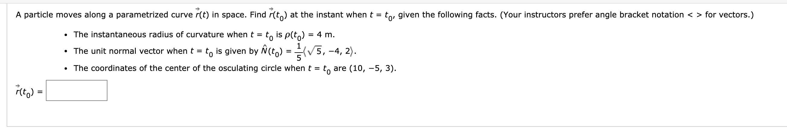 Solved A particle moves along a parametrized curve r(t) in | Chegg.com