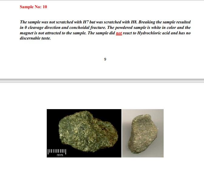 Solved Minerals Minerals are defined as naturally occurring, | Chegg.com