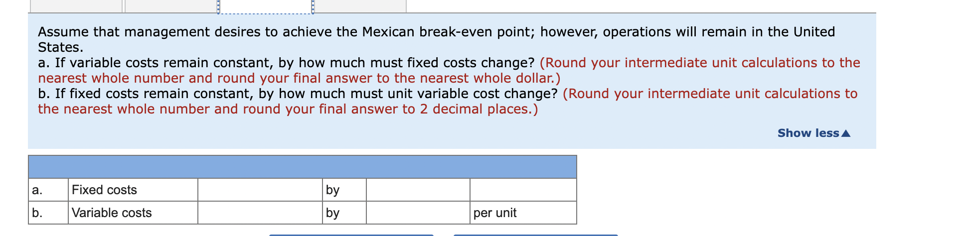 Solved Determine the break-even point in speaker sets if | Chegg.com