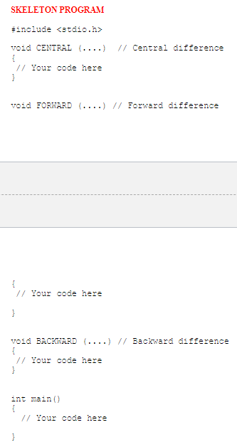 Solved Write a C program for the following problems: Problem | Chegg.com