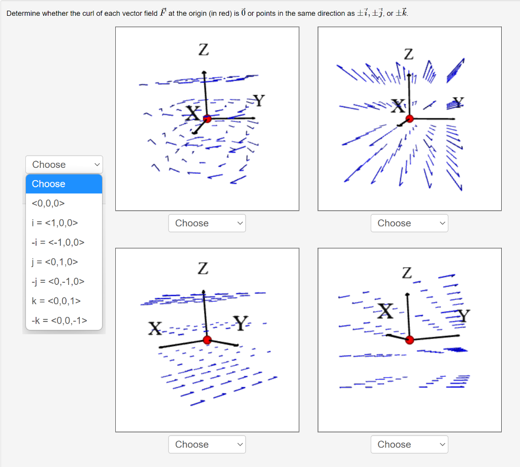 Solved Determine whether the curl of each vector field F at | Chegg.com