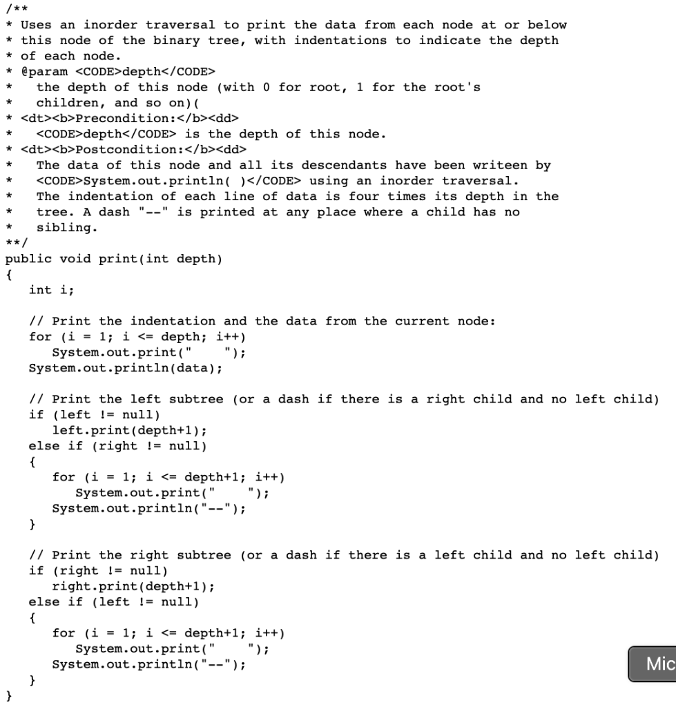 Solved Using the BTNode class code provided, create the | Chegg.com