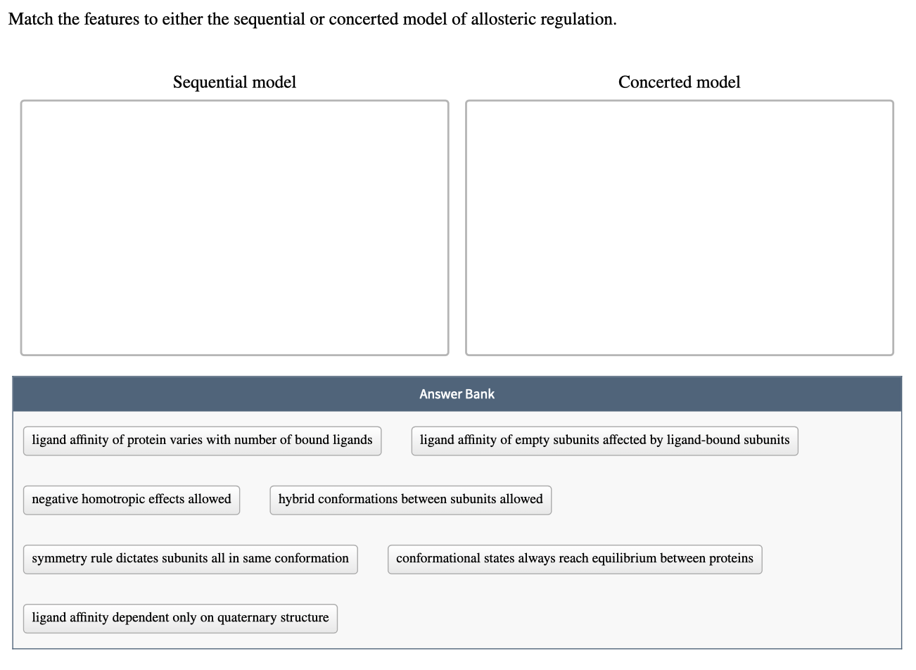 Solved Match the features to either the sequential or | Chegg.com
