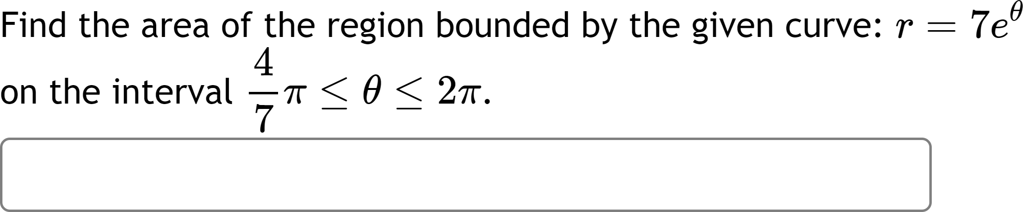 Solved Find the area of the region bounded by the given | Chegg.com