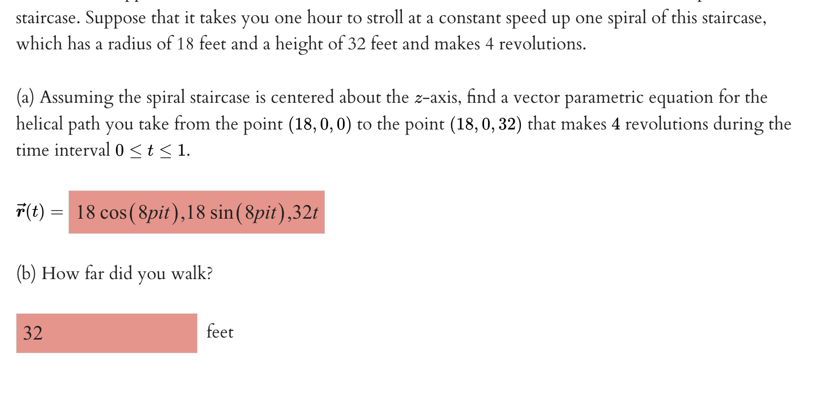 Solved staircase. Suppose that it takes you one hour to | Chegg.com