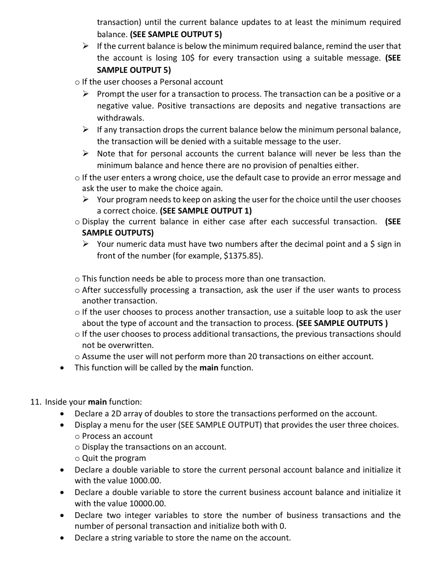 CSCE 1030: Project 2 Due: 11:59 PM on Sunday, March | Chegg.com