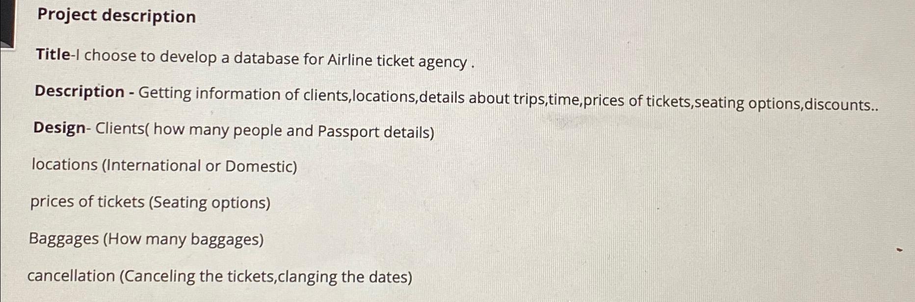 This is my project plan Below are the final questions | Chegg.com