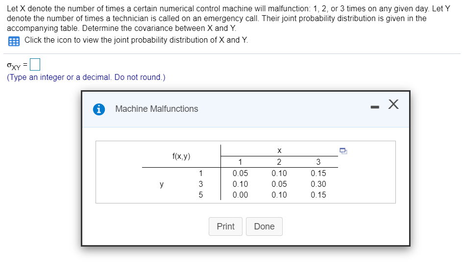 Solved Let X denote the number of times a certain numerical | Chegg.com