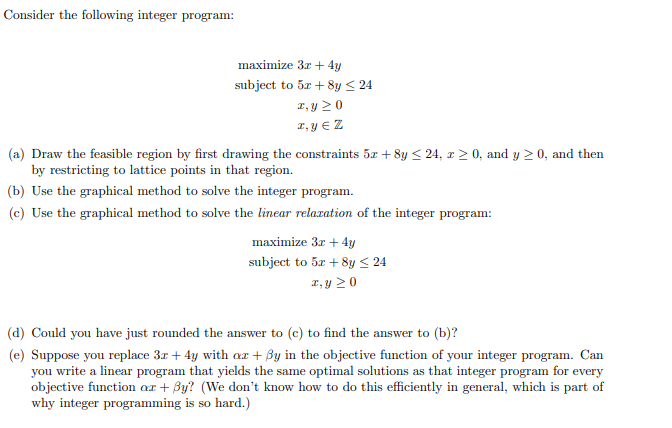 Solved In these questions, you saw that you can not simply | Chegg.com