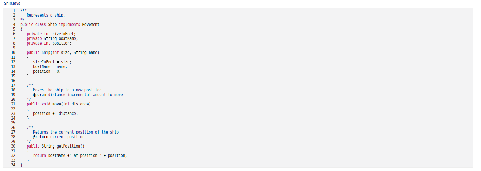 Solved the question is for JAVA 2 abstract Classes and | Chegg.com