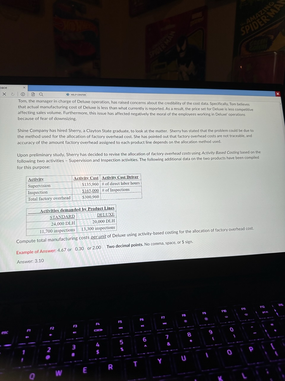 Solved Shine Company produces two types of control devices: | Chegg.com