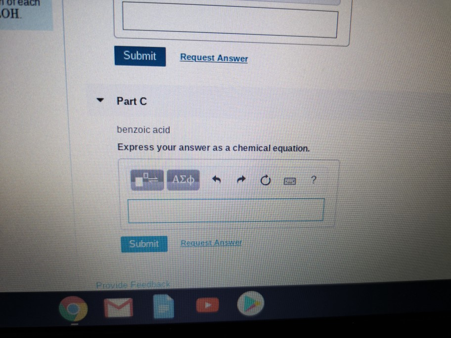 Solved Part A ·A Review I constants l Periodic Table Write | Chegg.com