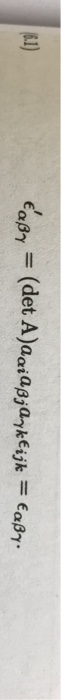 Solved Write the tensor transformation equations for eijkmnp | Chegg.com