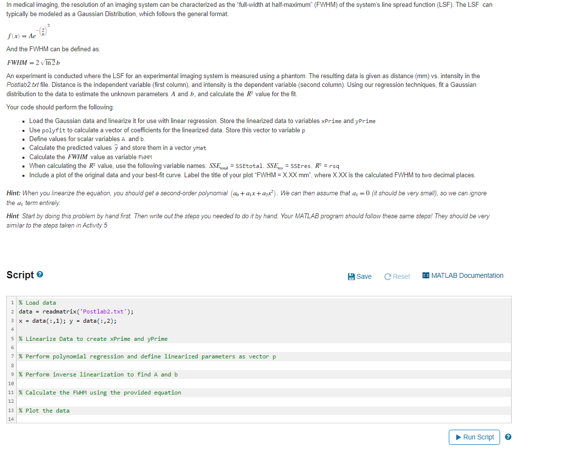 Solved In medical imaging, the resolution of an imaging | Chegg.com