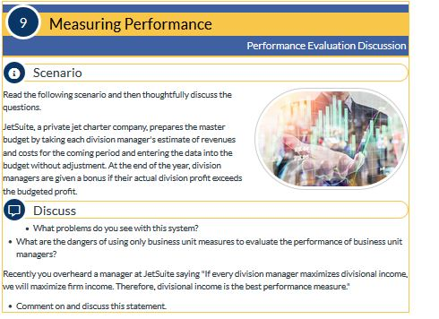 Solved Measuring Performance Performance Evaluation | Chegg.com