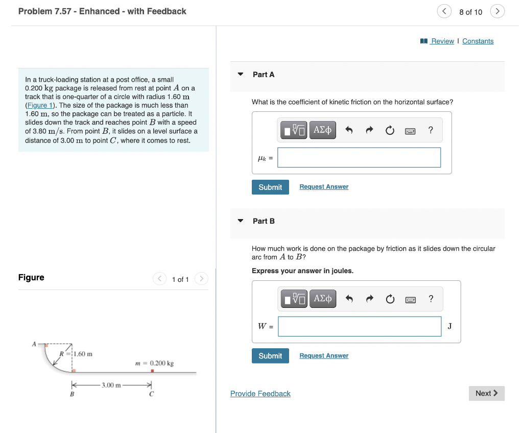 Solved Problem 7.57 - Enhanced - with Feedback 8 of 10 > M | Chegg.com