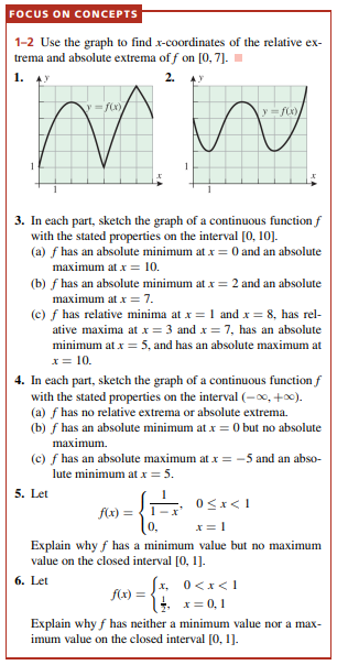 Solved FOCUS ON CONCEPTS 1-2 Use the graph to find | Chegg.com