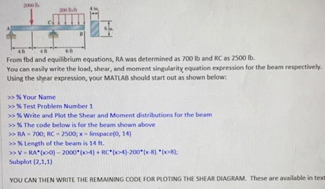 Solved I'm confused on how to finish this MATLAB code to i) | Chegg.com