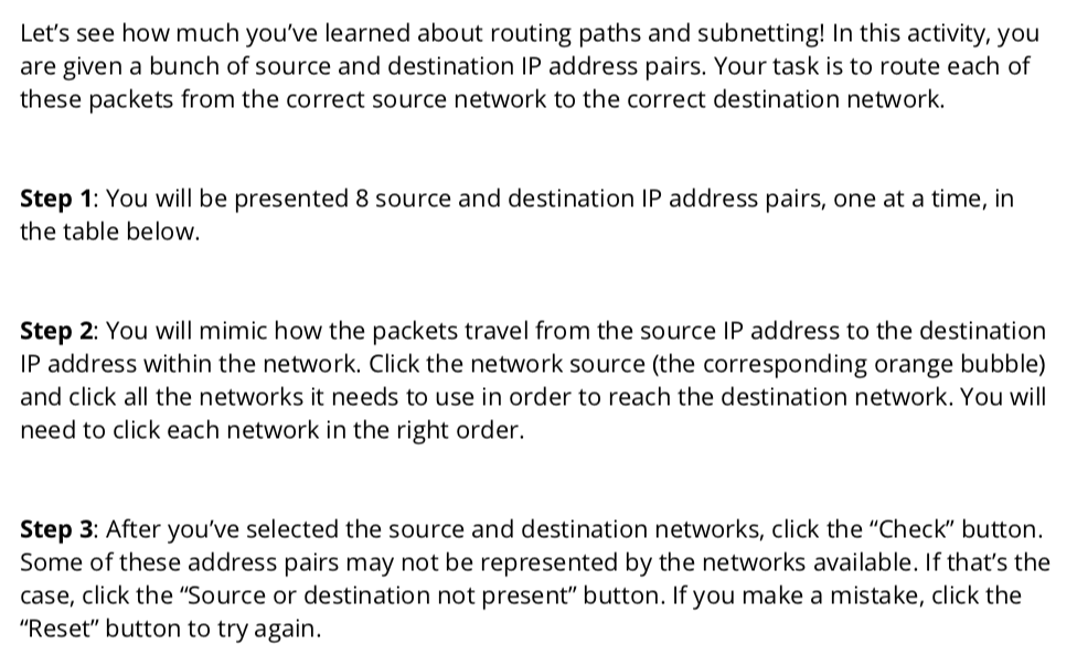 Solved Let's see how much you've learned about routing paths | Chegg.com