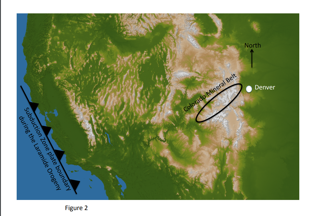 Solved 2. Examine Figure 2, which shows the former location | Chegg.com