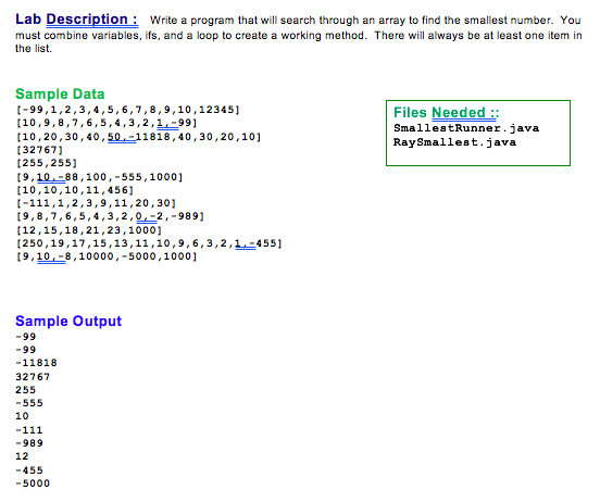 Solved Lab Description Write a program that will search | Chegg.com