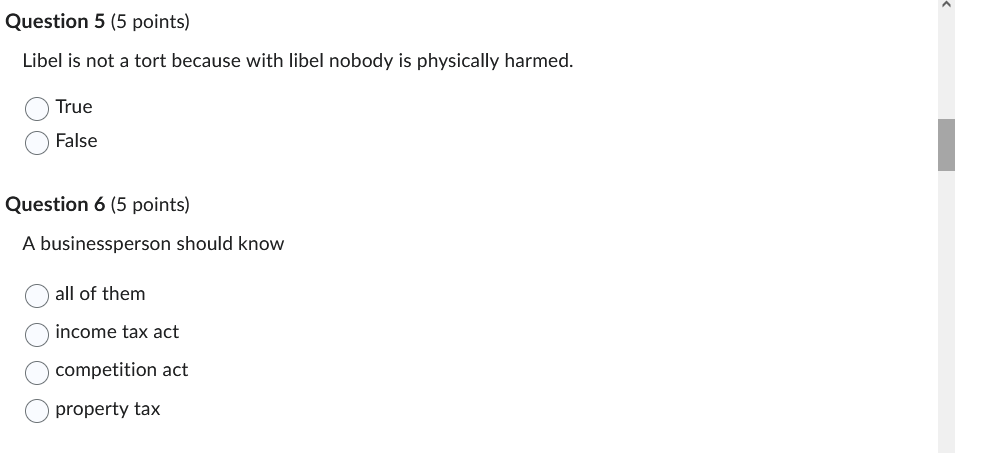 Solved Libel is not a tort because with libel nobody is | Chegg.com