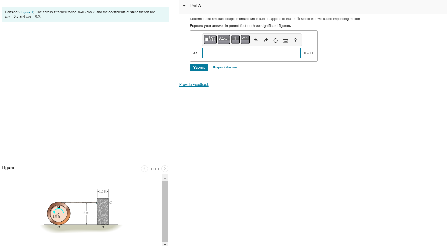 Solved Consider (Figure 1). The cord is attached to the 36 | Chegg.com