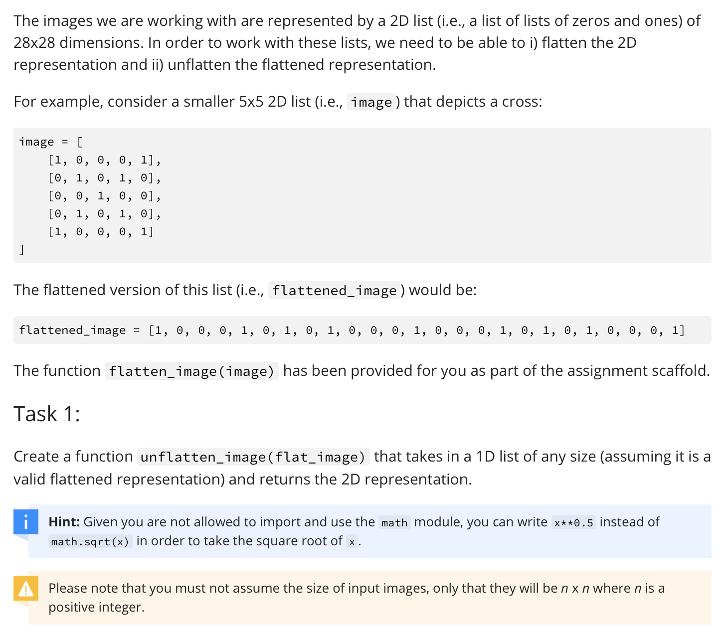 Solved The images we are working with are represented by a | Chegg.com