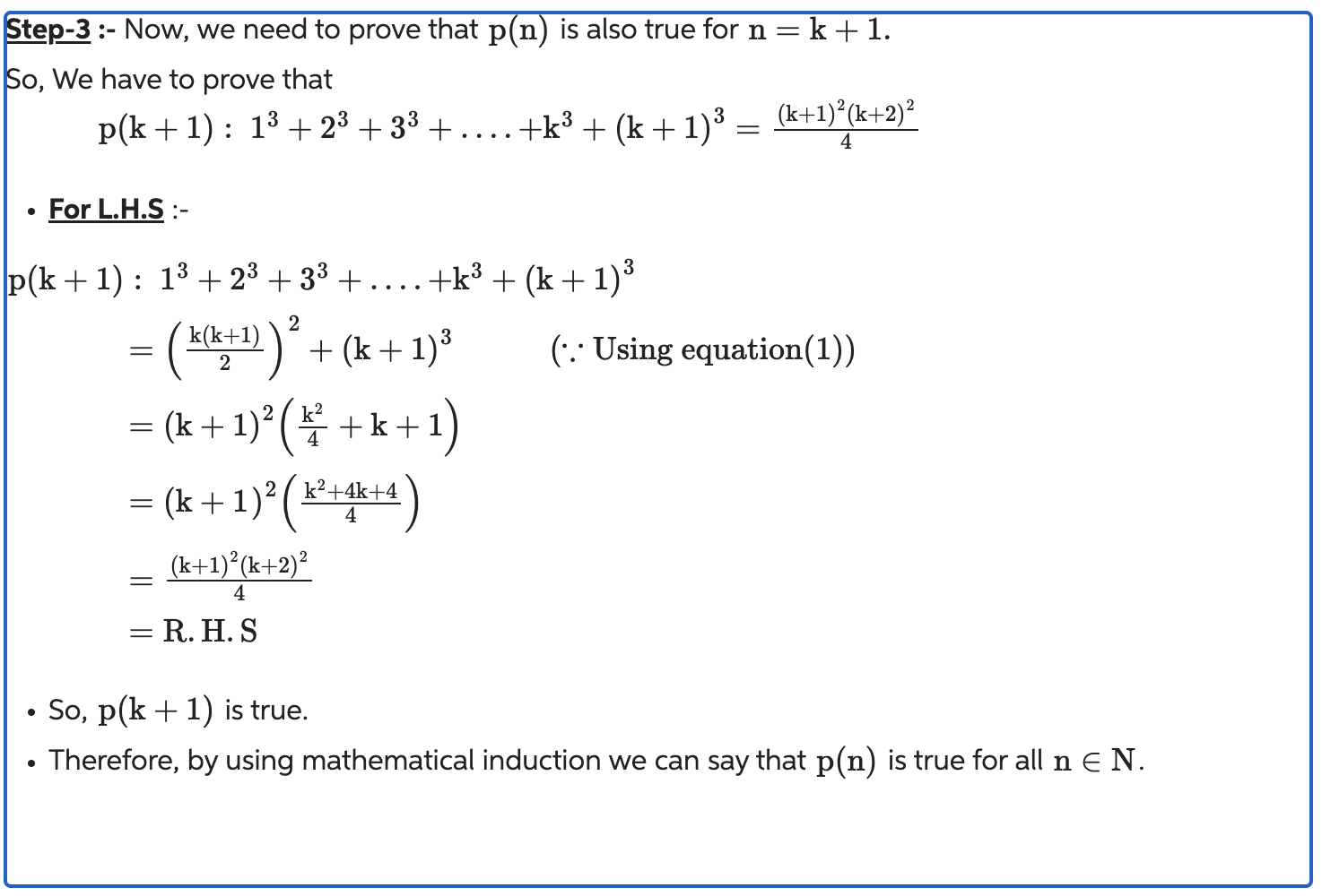 Solved I know the aswer to this (below). What I need is | Chegg.com