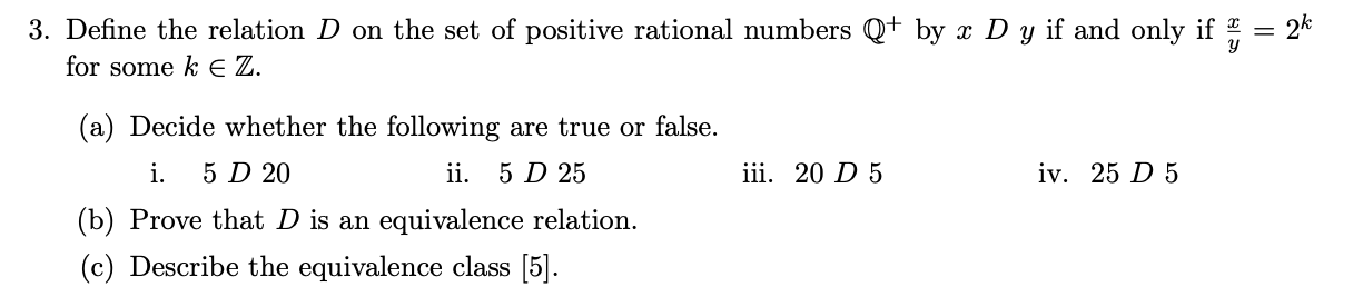 Solved The following is a proof that needs to be written. I | Chegg.com