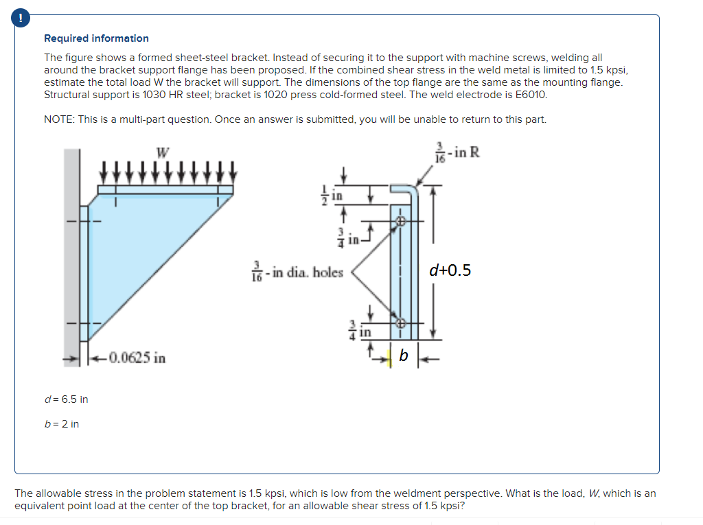 Solved Required information The figure shows a formed | Chegg.com