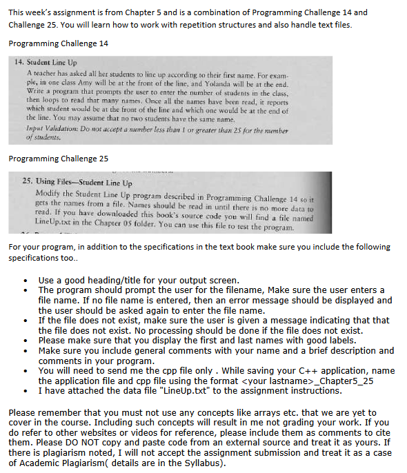 Solved This week's assignment is from Chapter 5 and is a | Chegg.com