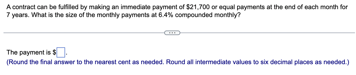 Solved A contract can be fulfilled by making an immediate | Chegg.com
