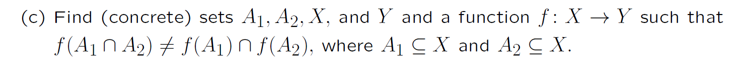 Solved 1. Let f be a function from a set X into a set Y. | Chegg.com