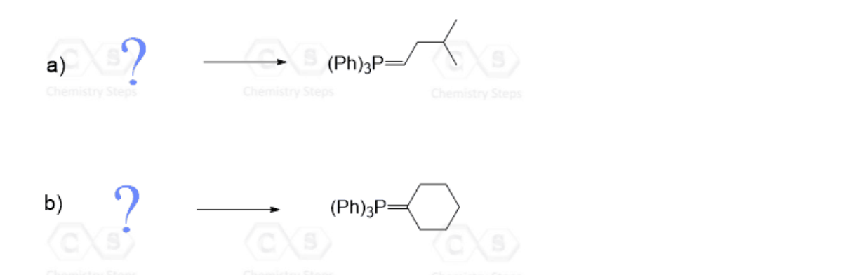 Solved Propose a synthesis for the following Wittig reagents | Chegg.com