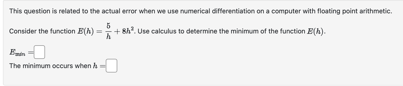 Solved This question is related to the actual error when we | Chegg.com