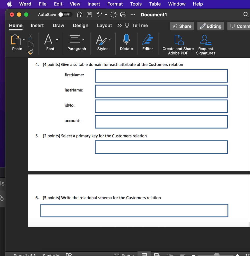 Solved For all questions, use the boxes provided for your | Chegg.com