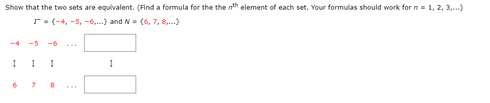Solved Show that the two sets are equivalent. (Find a | Chegg.com