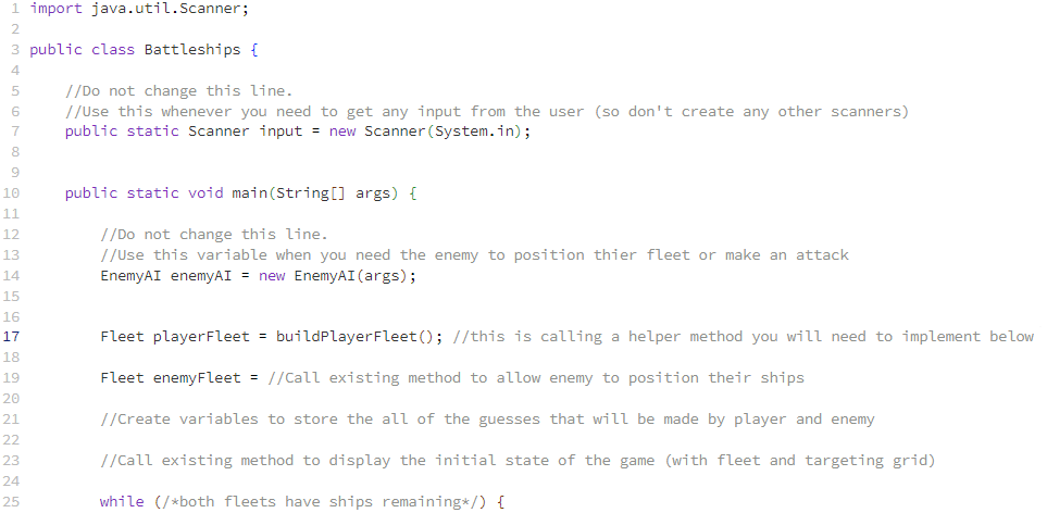 Solved please DONT use AI!!Part 6: A game of battleshipsThis | Chegg.com