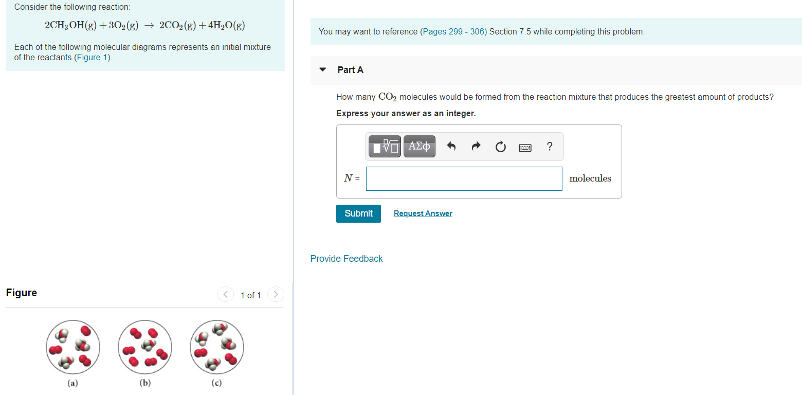 Solved Consider the following reaction 2CH2OH(g) + 302(g) + | Chegg.com