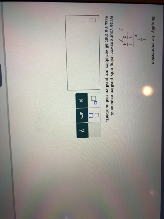 Solved Simplify The Expression Write Your Answer Using Only 5391