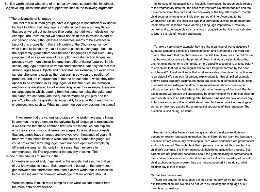 Solved Create four linguistic rules: one prescriptive and | Chegg.com