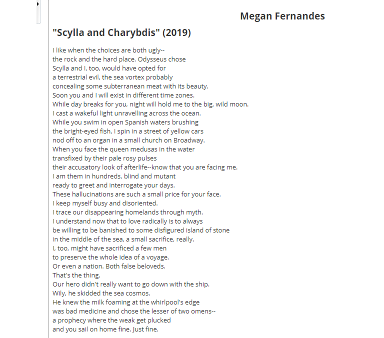 Part 1. Choose one of the Poetry Selections for this | Chegg.com