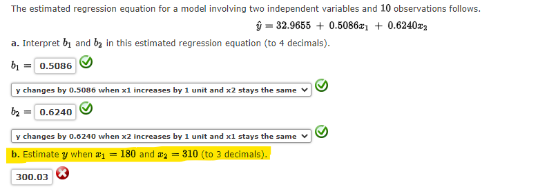 Solved An important application of regression analysis in | Chegg.com