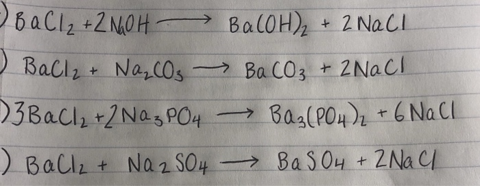Solved Finding the net ionic equations of: | Chegg.com
