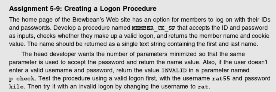 Solved Oracle PL\SQL Further instructions from | Chegg.com