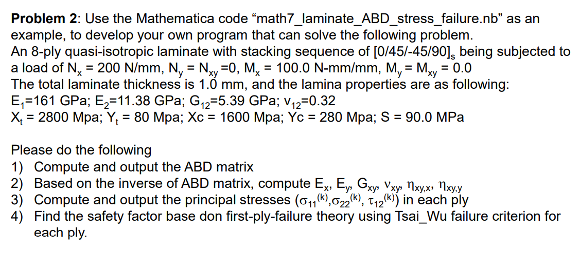 Problem 2: Use the Mathematica code | Chegg.com