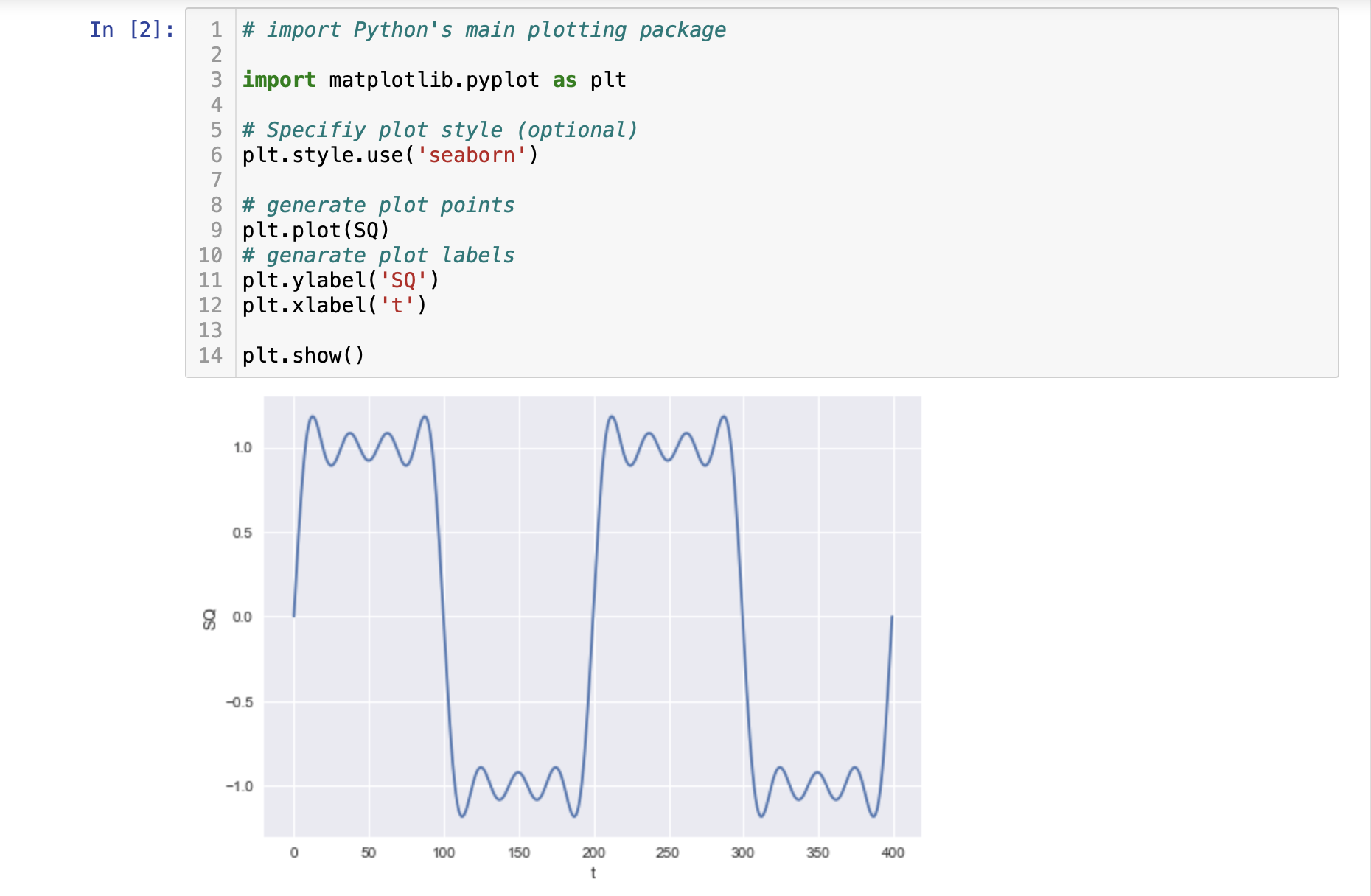 Solved Q6: Building on the code you developed so far, write | Chegg.com